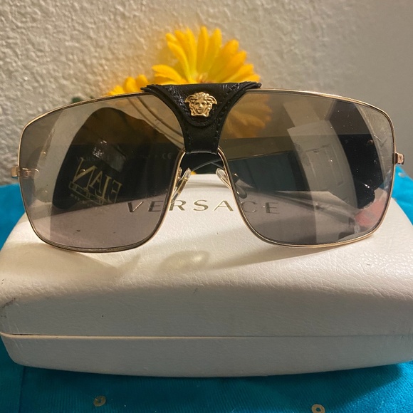 Versace | Accessories | Authentic Mens Versace Glasses | Poshmark